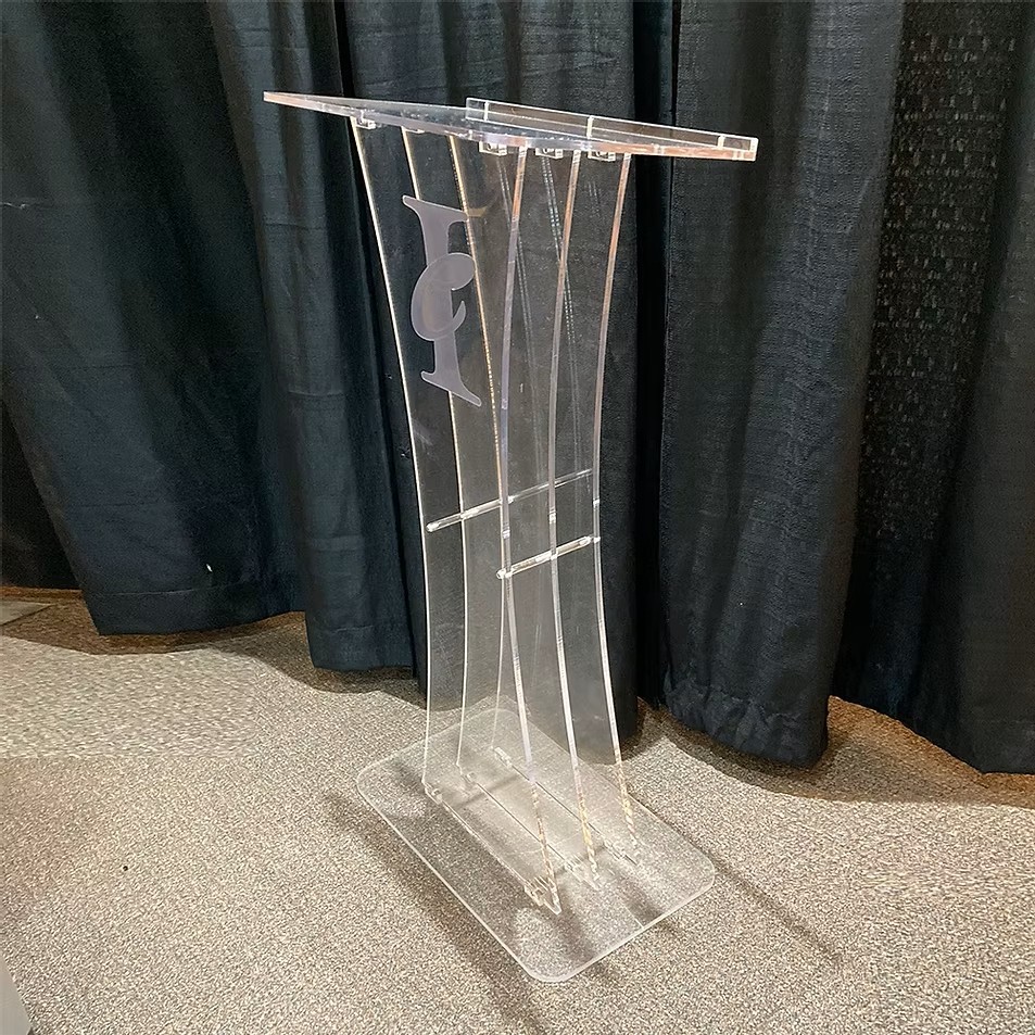 Podium - Acrylic » Central Event Rentals